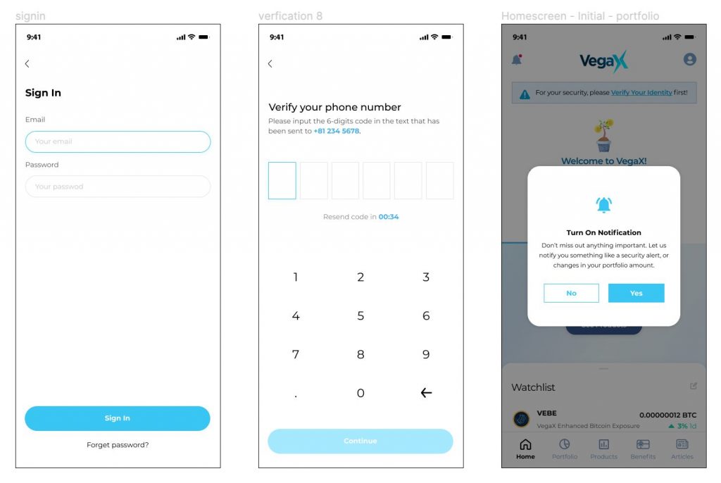 VegaX Mobile Apps – Veronica Stevany